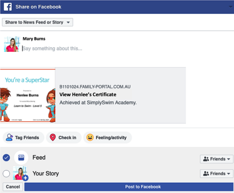 SimplySwim | Swim Software On-line Customer Portal